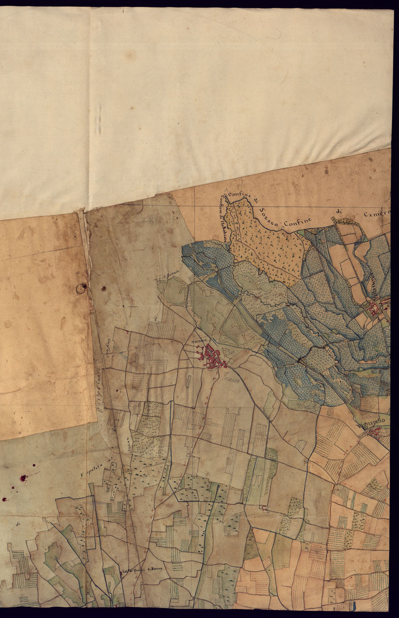 (N:14205) CARTA TOPOGRAFICA DELLA PROVINCIA DI MORTARA - FOGLIO 2 ...