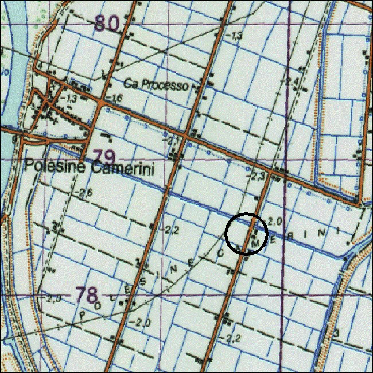 077911 ISOLA POLESINE CAMERINI (Ponte Camerini) — IGM E-Commerce Site